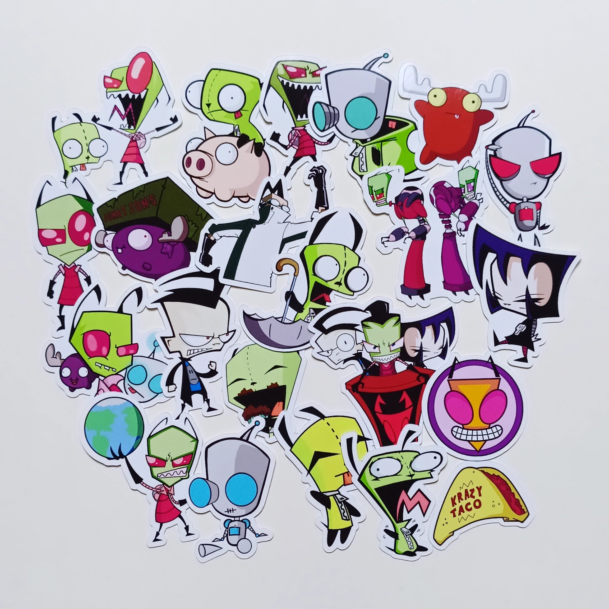 Stickers Invasor Zim – Kronos Heaven